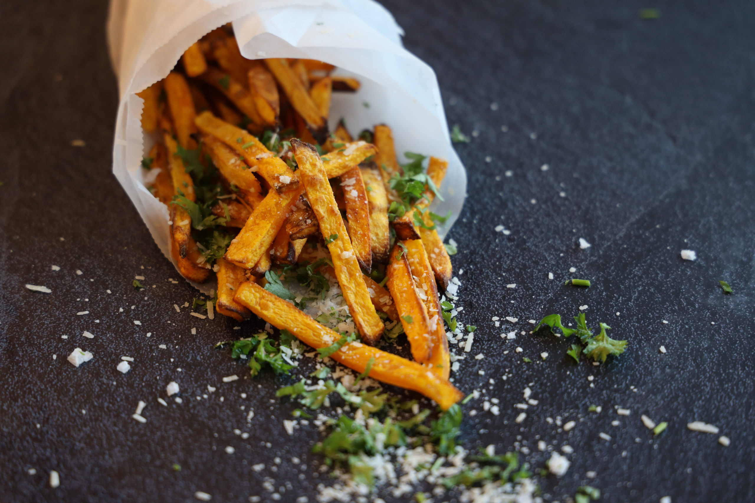 Gresskar-fries! (hokkaido frites) - Fett & Forstand